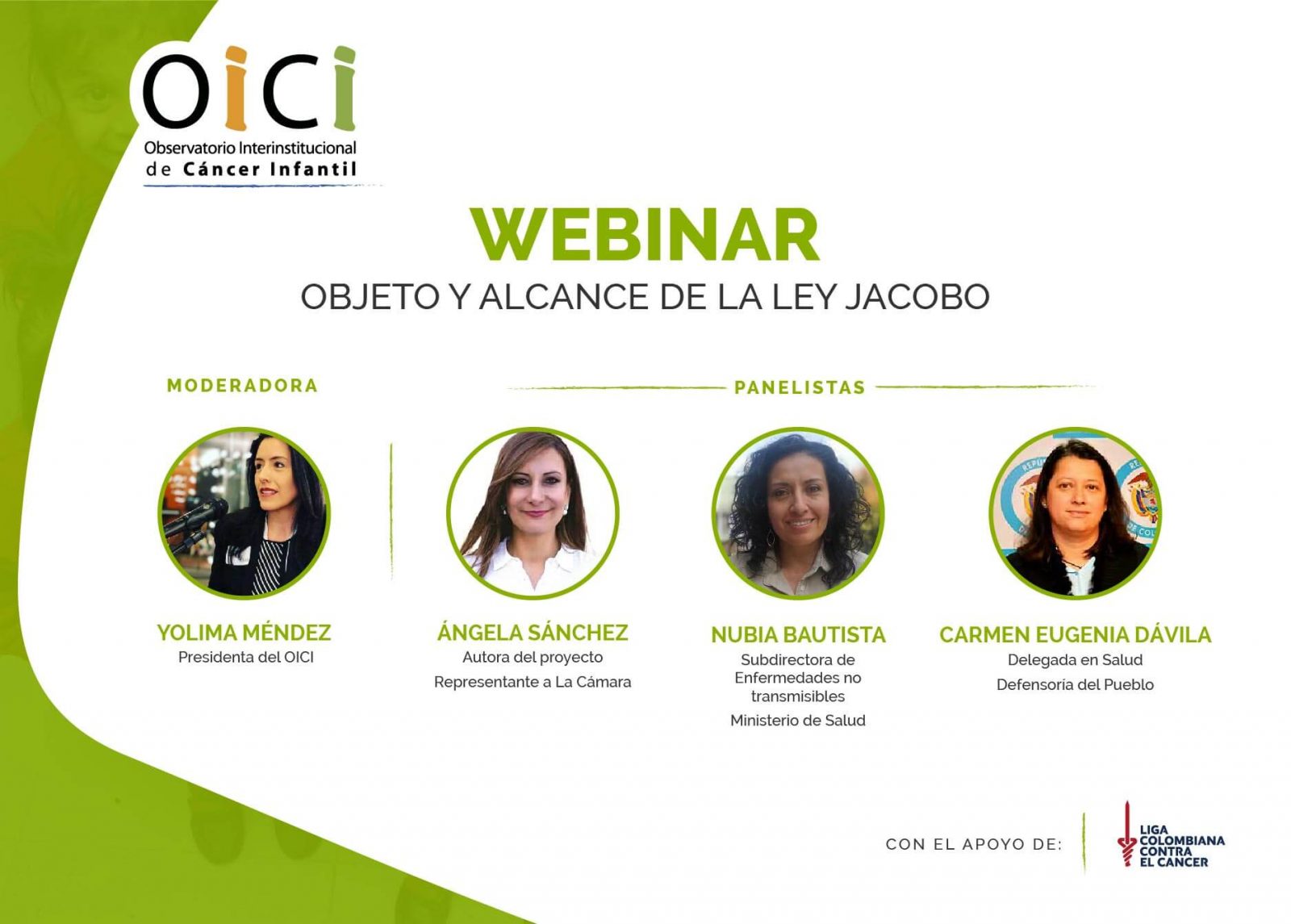 Objeto y Alcance de la Ley Jacobo - Liga Colombiana contra el Cáncer